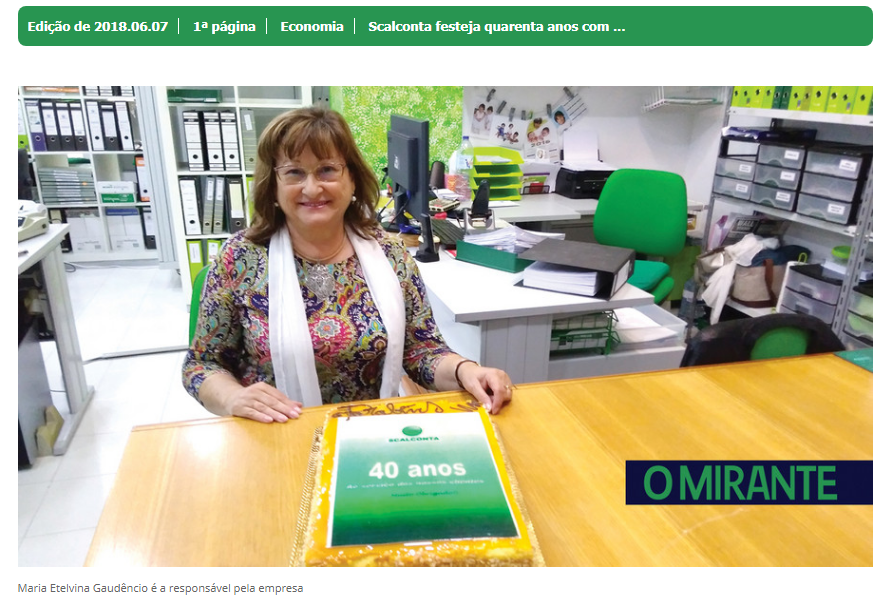 NOTICIA NO JORNAL O MIRANTE, NA EDIÇÃO 2018.06.07 - Santarém